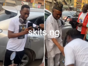 Old video of Asake gifting father car, house in 2023 goes viral amid ...